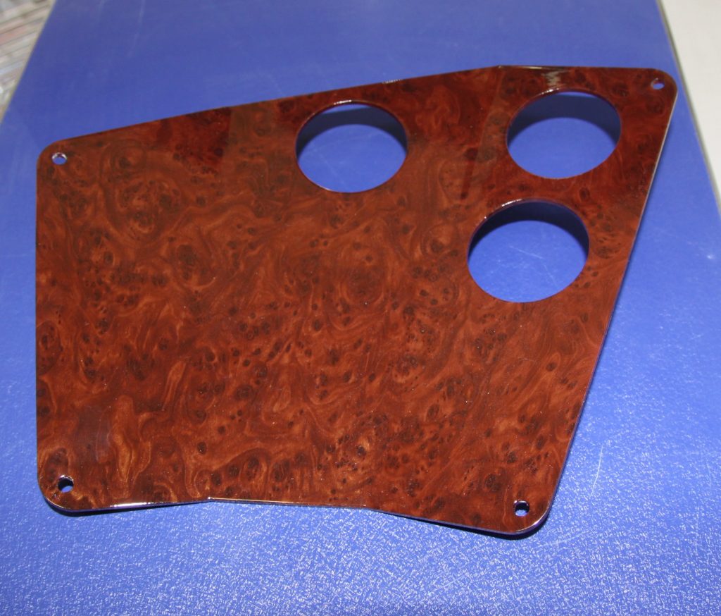 Cab Over Gauge 3 hole Panel KPDP025 - Kenparts